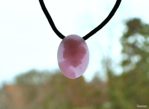 DIY : Camée imitation Quartz rose - avec deux z